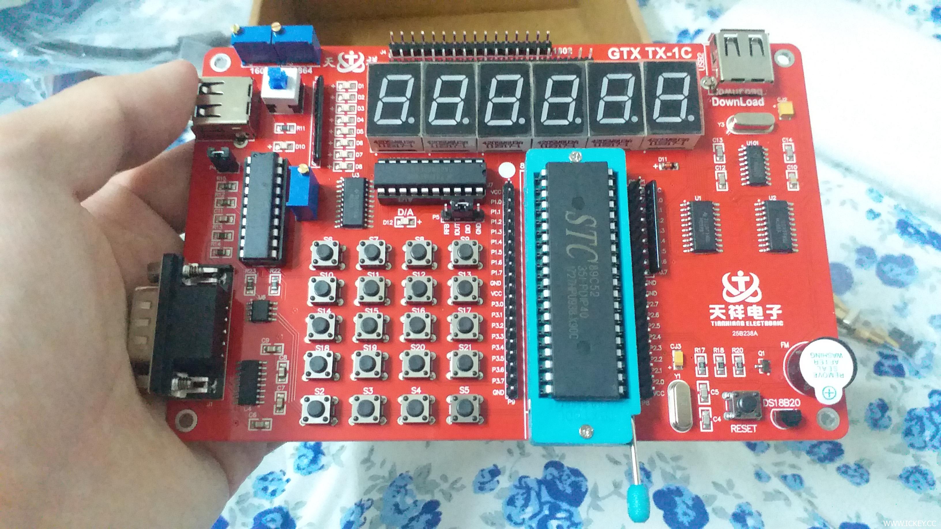 【郭天祥TX-1C 51开发板试用体验】开箱鉴赏-电子芯吧客